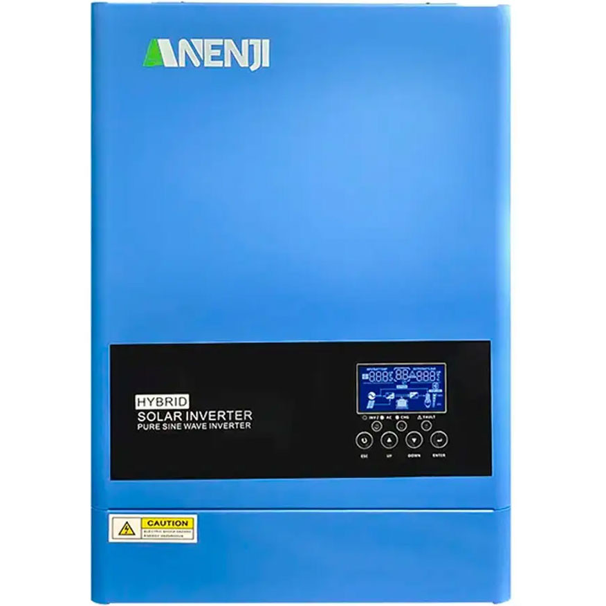 Інвертор гібридний ANENJI 6.2KW 48V 120A (ANJ-6200W-48V-WIFI) – ціна ...